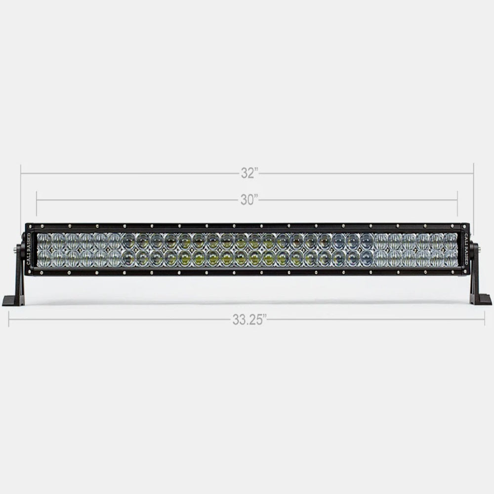 OSRAM LED Light Bars | 32" Dual Row 5D Optic – Cali Raised LED