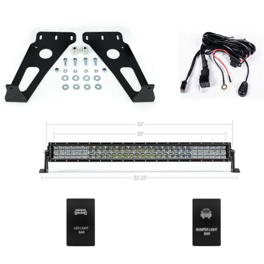 Toyota 4Runner Hidden LED Light Bar Brackets/Mount | LED Light Bar Mount