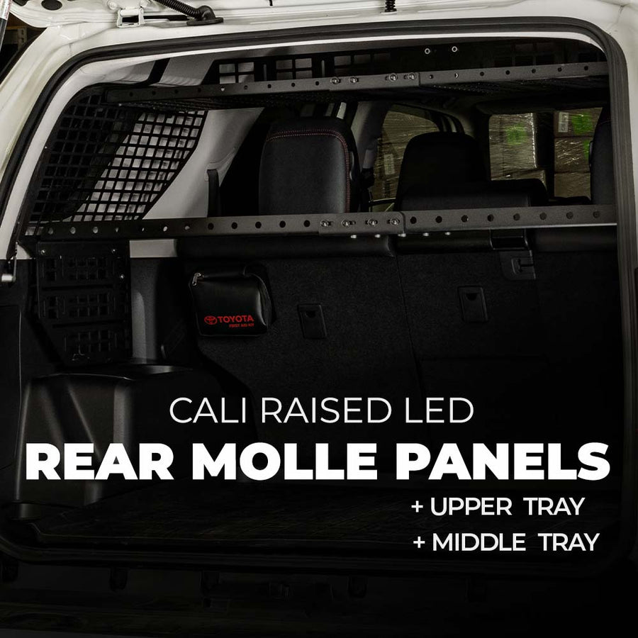 2010-2020 4Runner Interior Rear Window MOLLE Panel