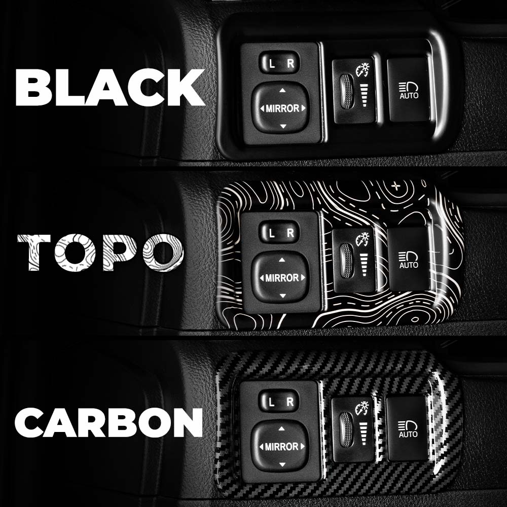 Mirror Switch Panel Overlay 4Runner (2010-2024)