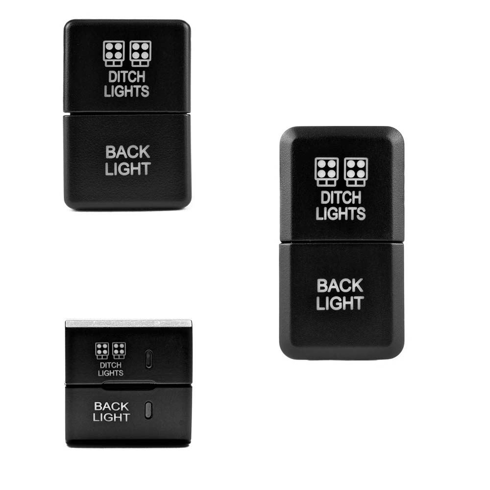 Ditch Light & Backlight Dual Function Switch