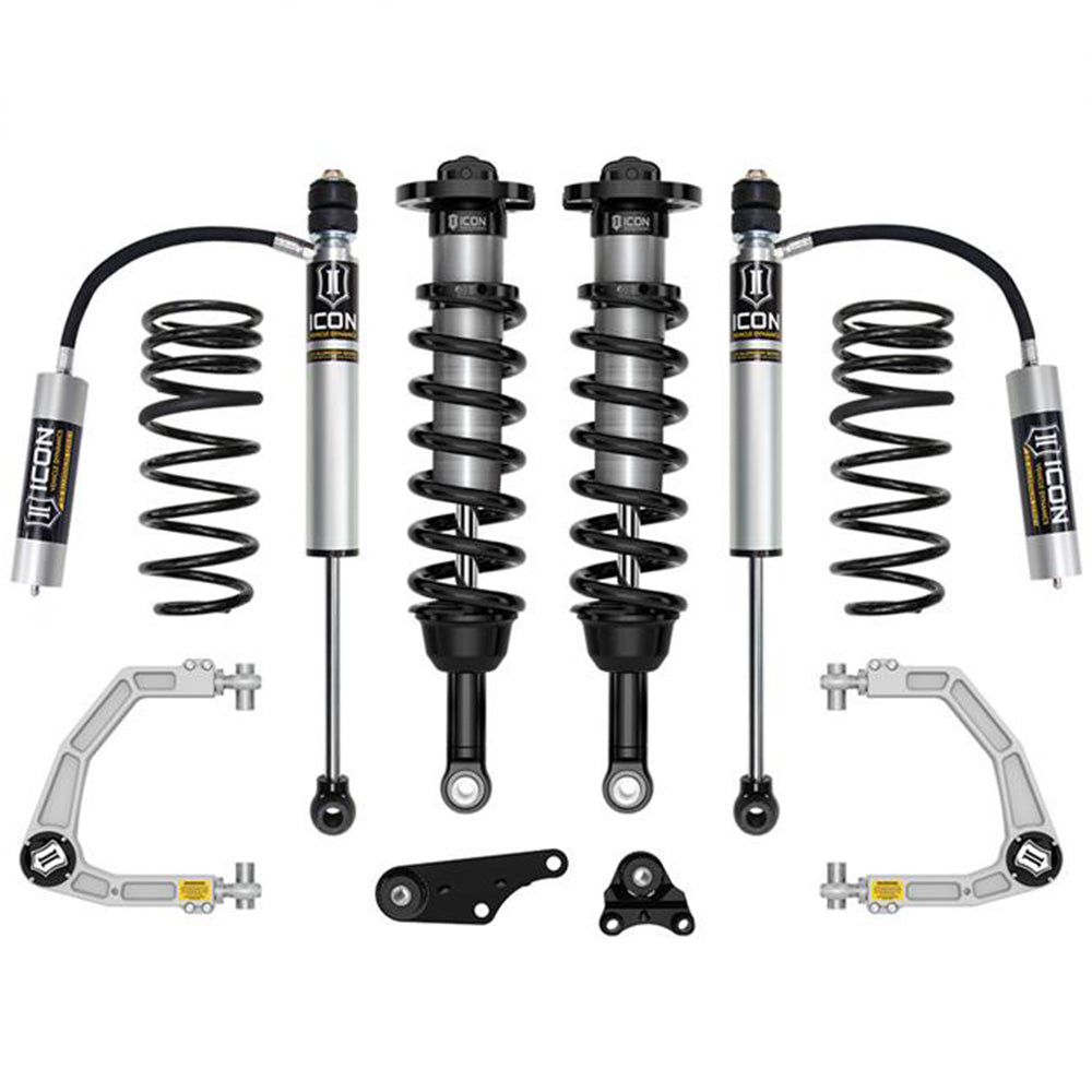 Stage 3: 1.25-3" Lift Suspension System Billet W/ Triple Rate Rear Spr