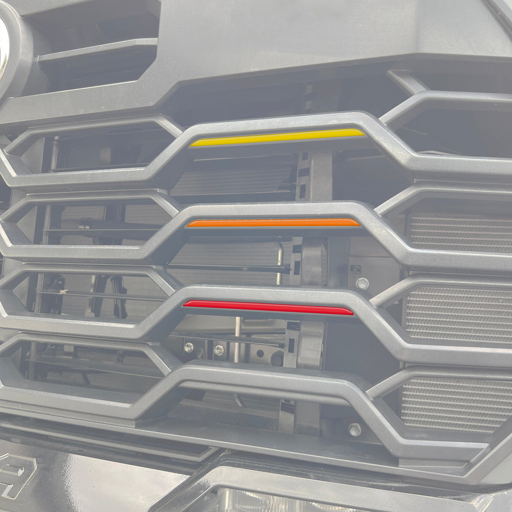 TRD Grille TRI-Color Line Inserts Tundra (2022+) & Sequoia (2023+)