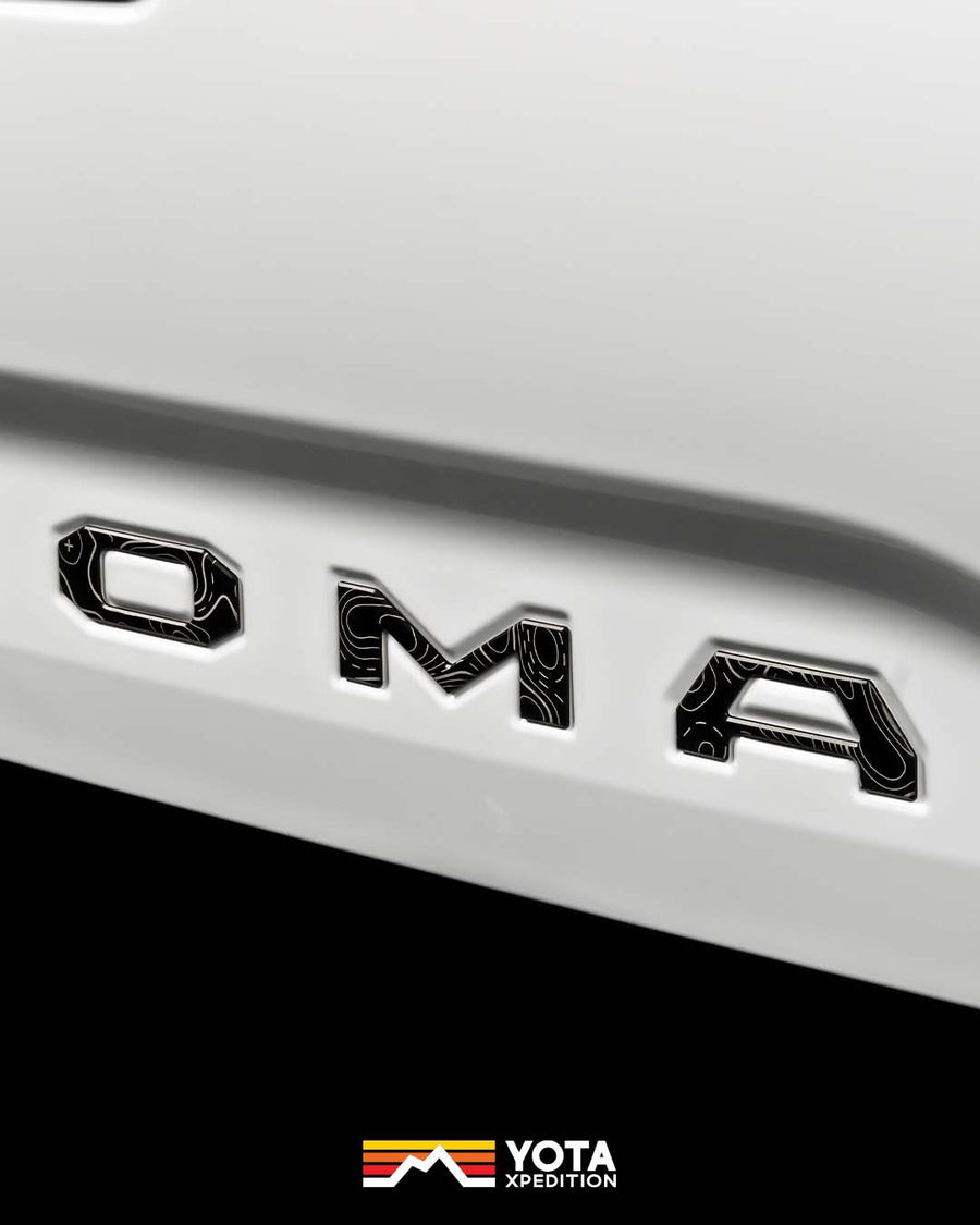 Blackout Emblem Overlay Kit Tacoma (2016-2023)