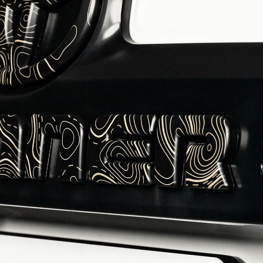 Yota X Toyota 4Runner Black Out Emblem Overlay Kit