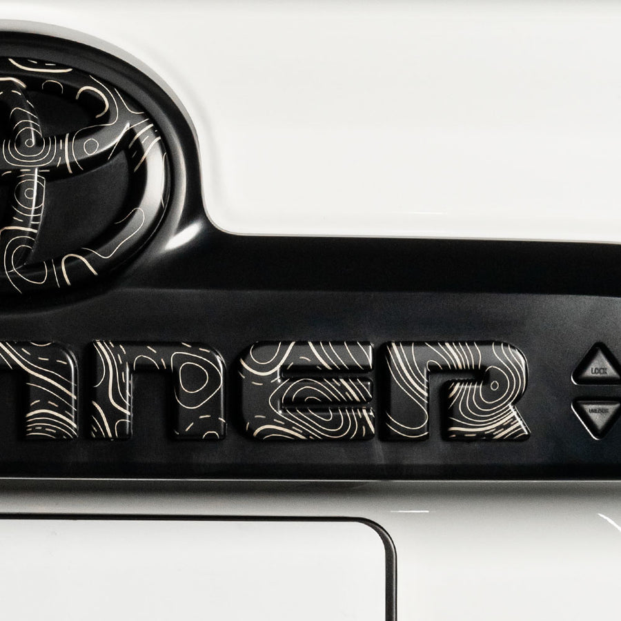 Yota X Toyota 4Runner Black Out Emblem Overlay Kit