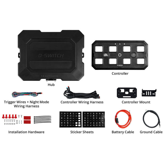 D-Switch 8-Channel Switch Panel