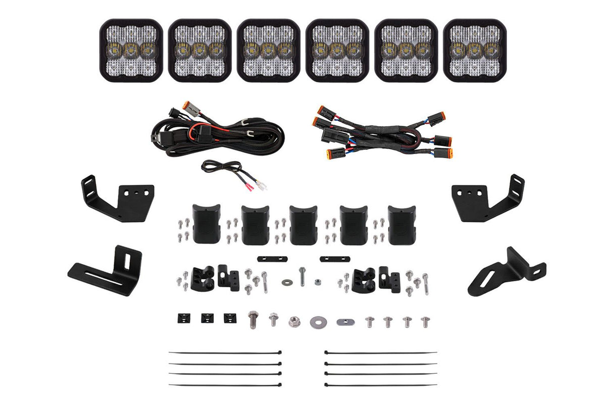 SS5 CrossLink Light Bar Kit Sherpa/Prinsu Roof Racks